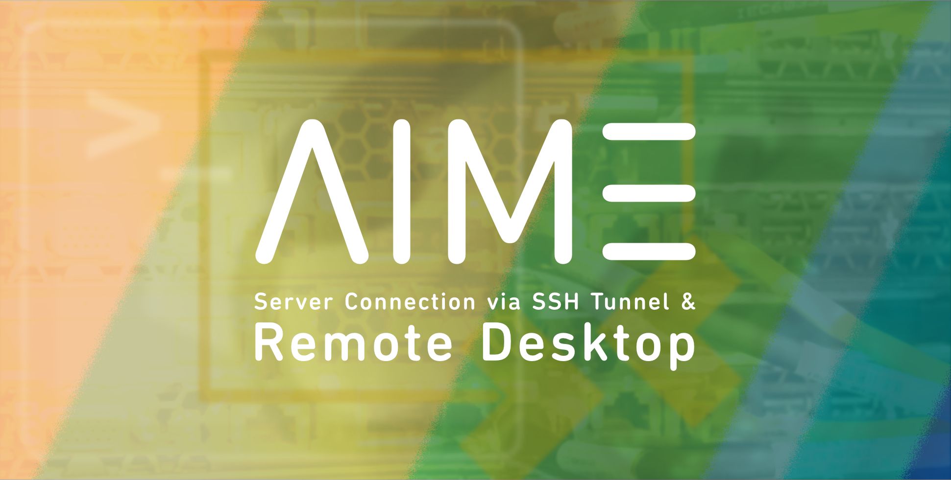Wie man eine Remote Desktop Verbindung zu einem AIME-Server herstellt